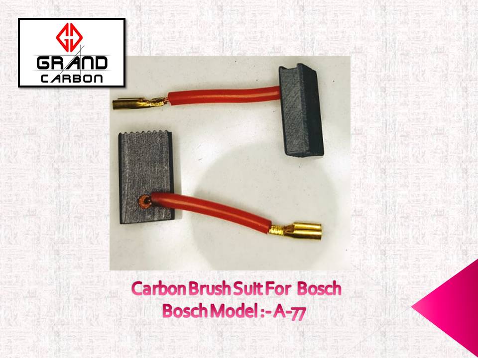 Black Duck Carbon Brush Suitable for Bosch 10-125, 1607014176 - Grand ...
