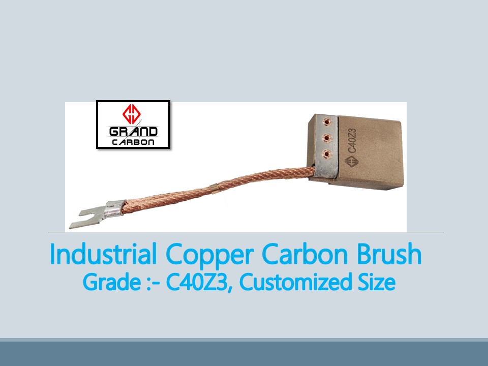 Industrial Carbon Brush For Copper Grade C40Z3 – Shop Carbon Brushes ...